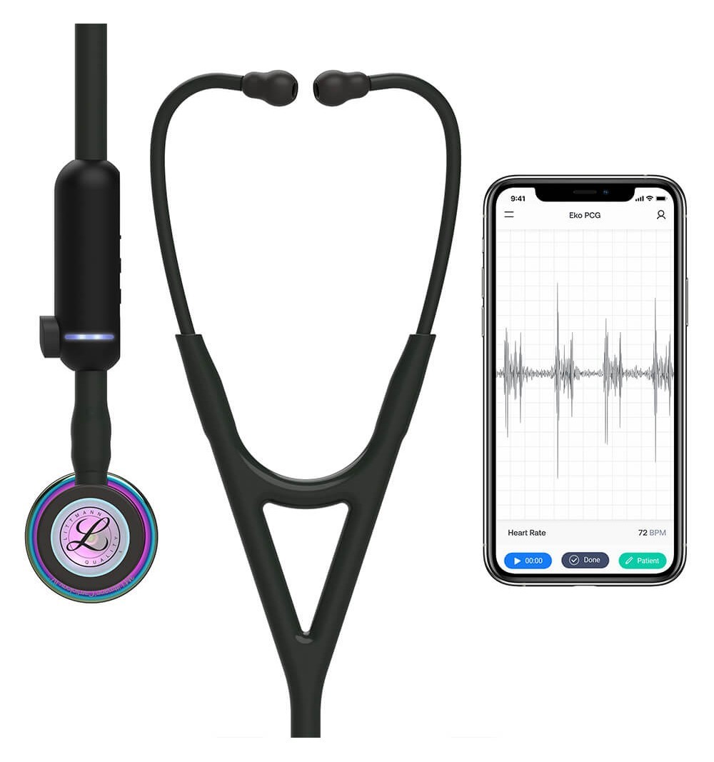 Stetoscop electronic 3M™ Littmann® CORE Digital, Negru, capsula ...