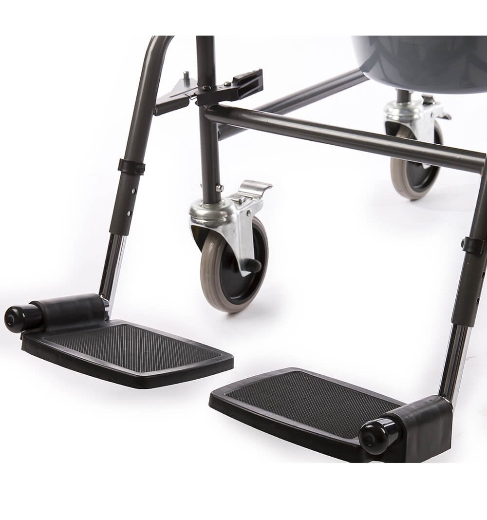 Scaun toaleta cu recipient WC si cotiere detasabile - 02-8015C