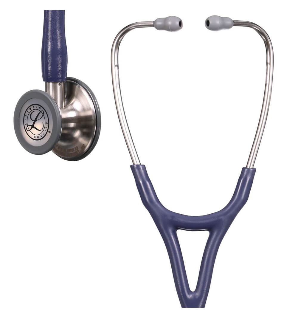 Stetoscop 3M™ Littmann® Cardiology IV, Albastru inchis, tub satinat ...