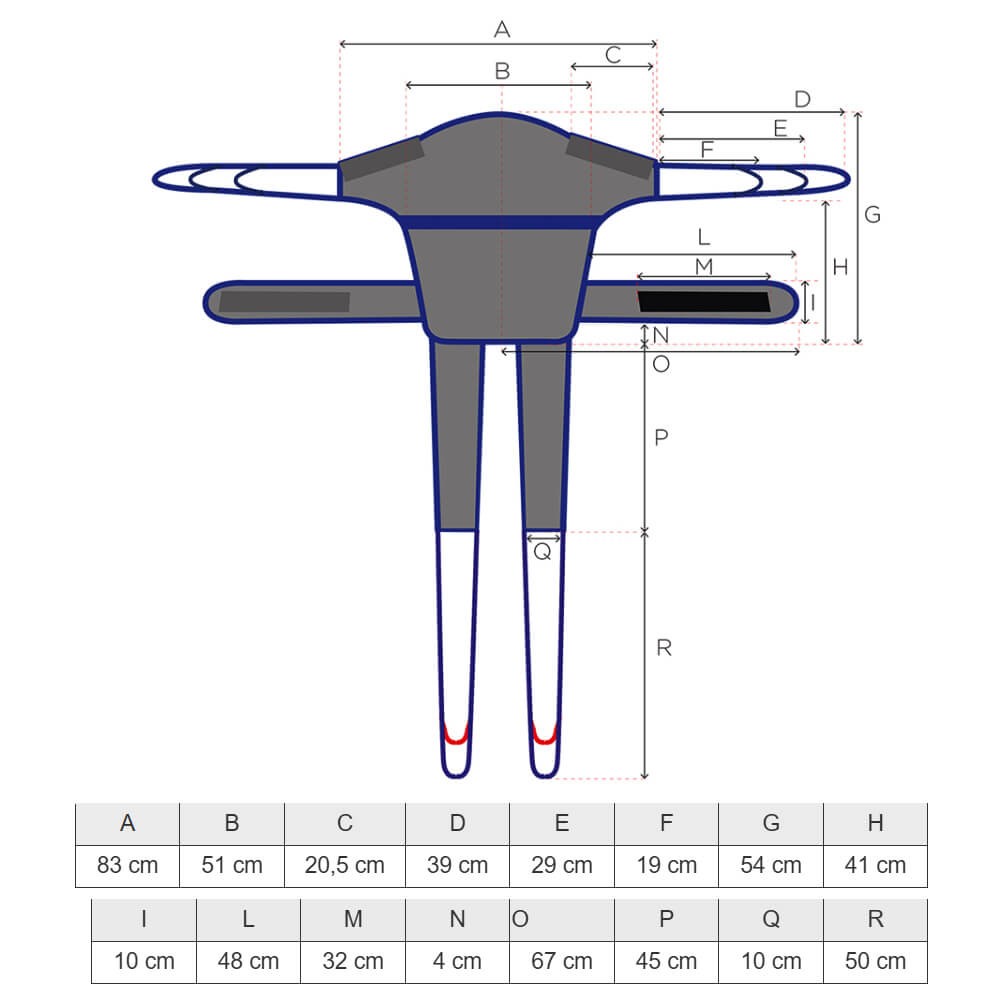 Ham dorsal pentru elevator - RP896